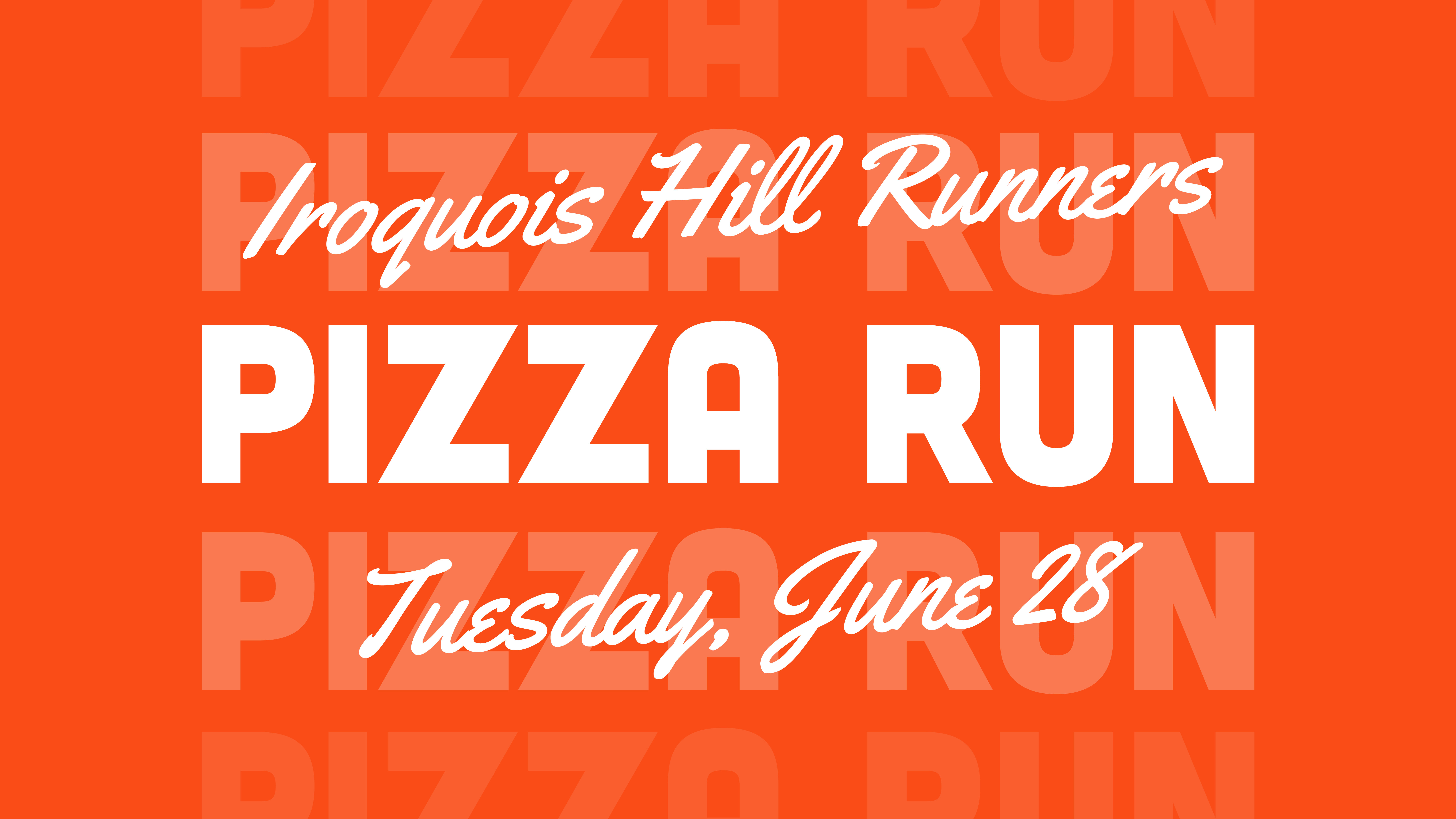 2022 Pizza Run | Iroquois Hill Runners | Louisville, KY